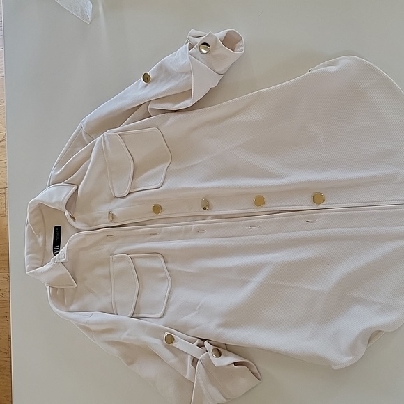 Zara | Jackets & Coats | Zara Long Shacket In Size Medium | Poshmark